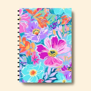 Hibiscus Seamless Preppy Pattern, Pink and Purple Seamless Blooms ...