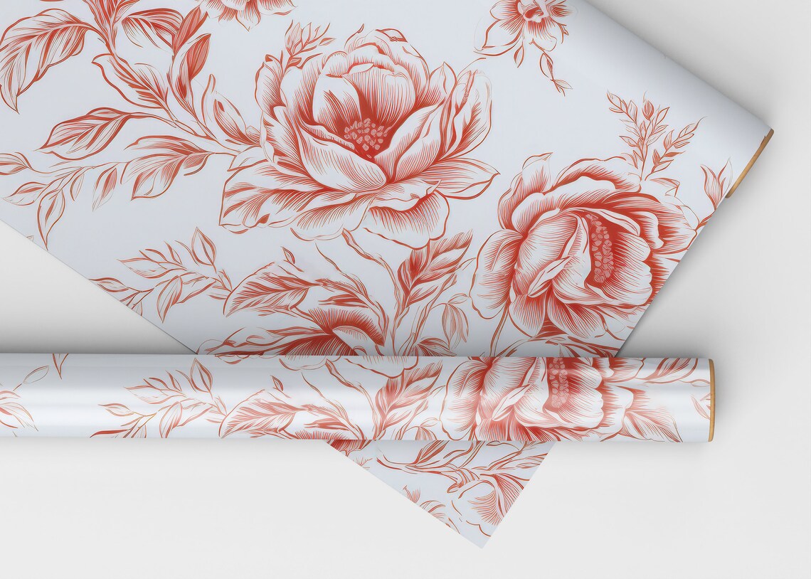 Seamless Chinoiserie Pattern Light Pink Chinoiserie Floral Pattern ...