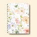 Pastel Spring Flowers Background Pattern, Seamless Spring Floral ...