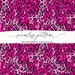 Hot Pink Cheetah Print Seamless Pattern, Neon Pink Animal Print ...