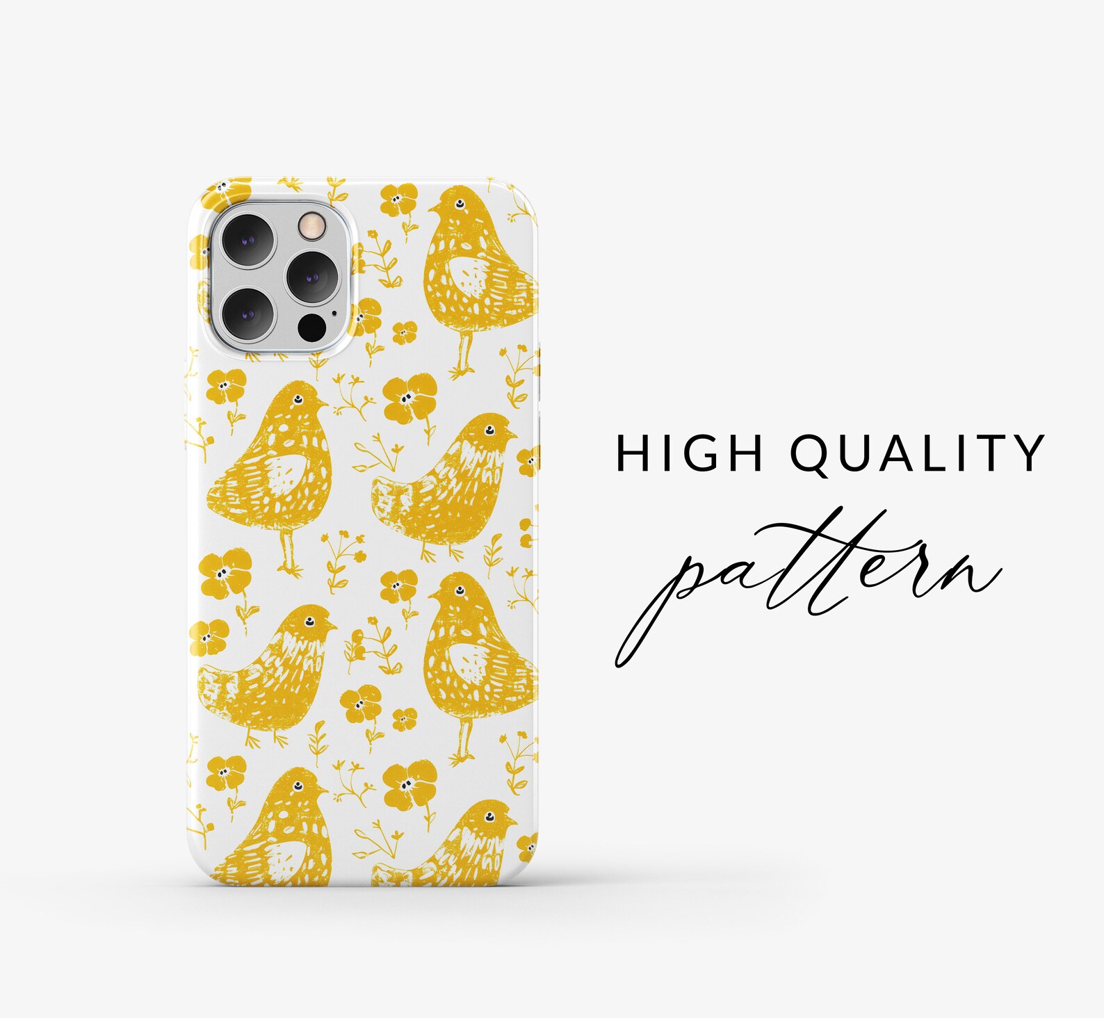 Seamless Chick Background, Yellow Chicken Pattern, Yellow Baby Chick ...