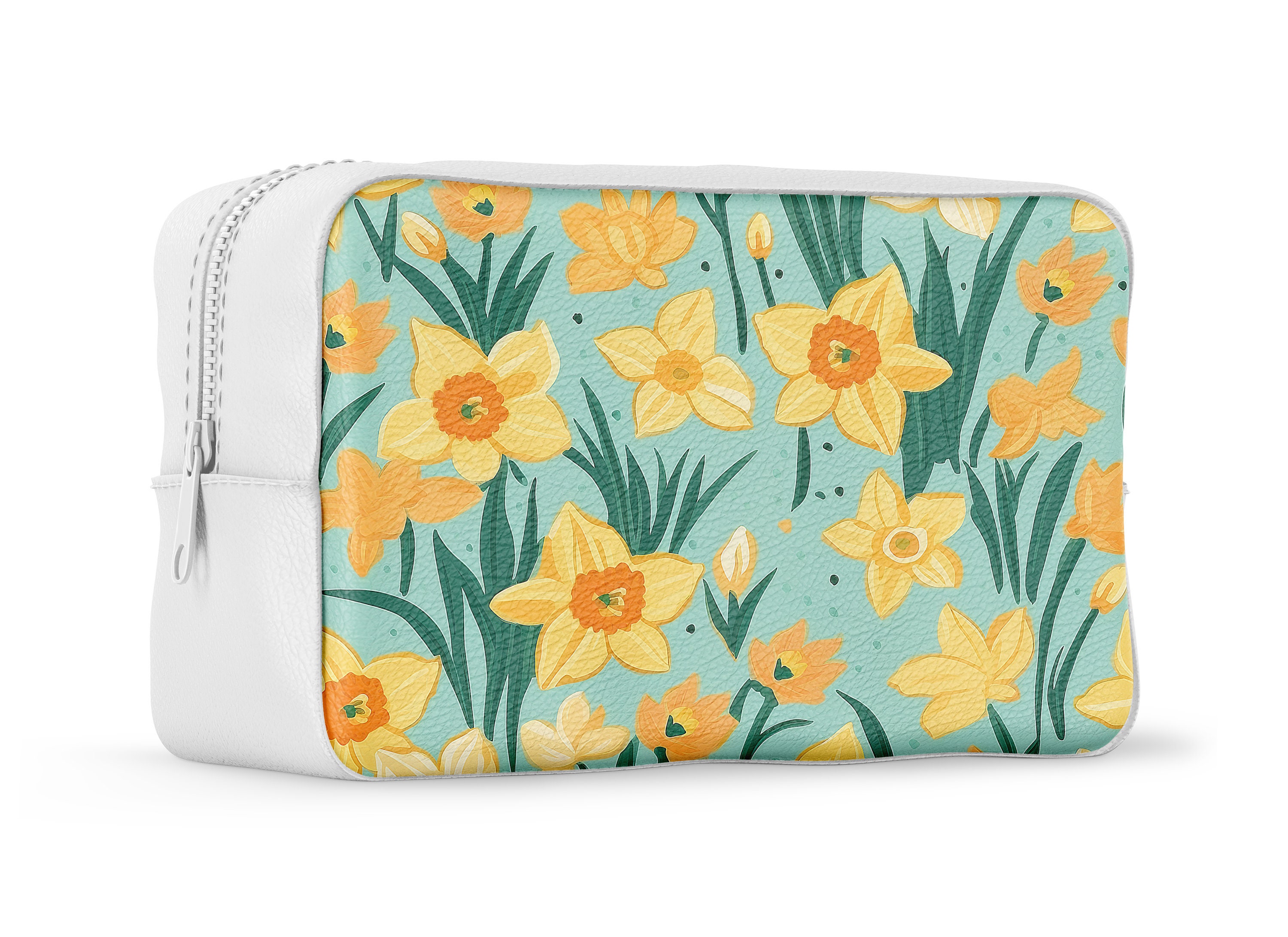 Hand Drawn Daffodils Pattern Spring Daffodils Repeating Pattern, Modern ...