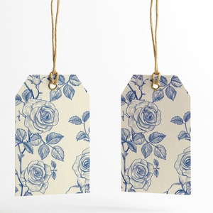 Vintage Romantic Rose Pattern Seamless Light Blue Rose Line Art Modern ...