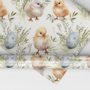 Rustic Easter Digital Paper Pack, Boho Easter Seamless Pattern Set ...