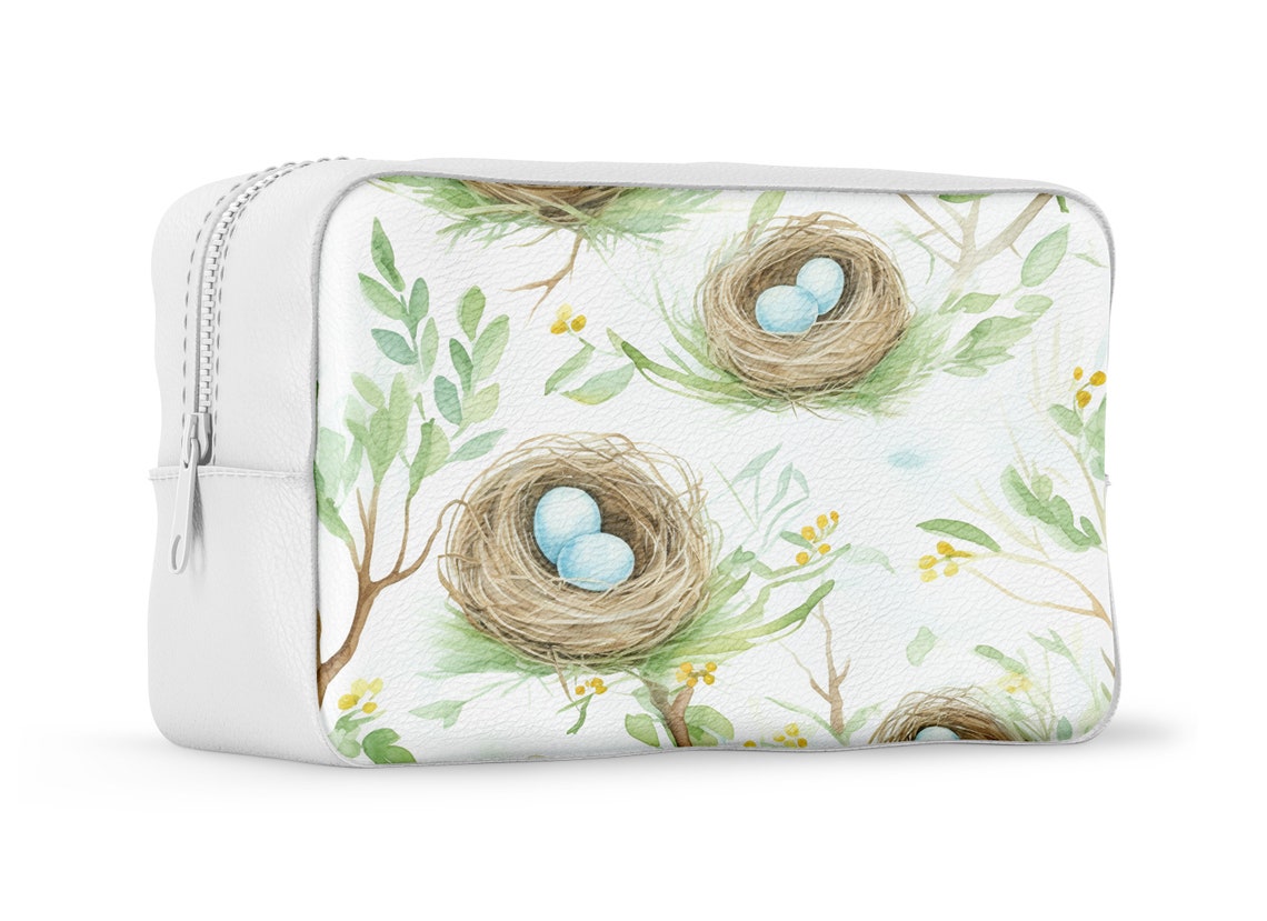 Seamless Nest Pattern Cute Birds Nest Background Pattern - Etsy