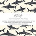 Shark Seamless Pattern, Repeating Shark Background, Seamless Pattern ...