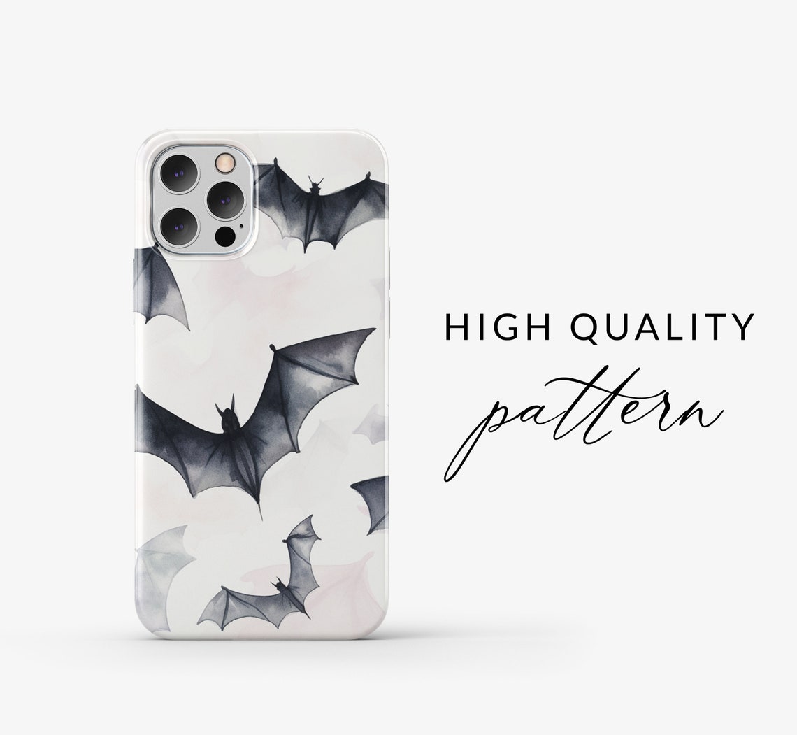 Seamless Bat Patterns, Watercolor Bats Seamless Patterns, Bats Digital ...