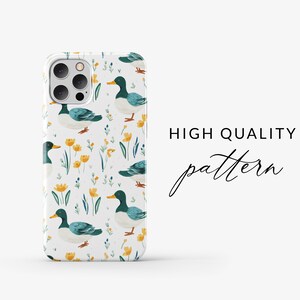 Cute Spring Ducks Seamless Pattern, Cute Ducks Repeating Background ...
