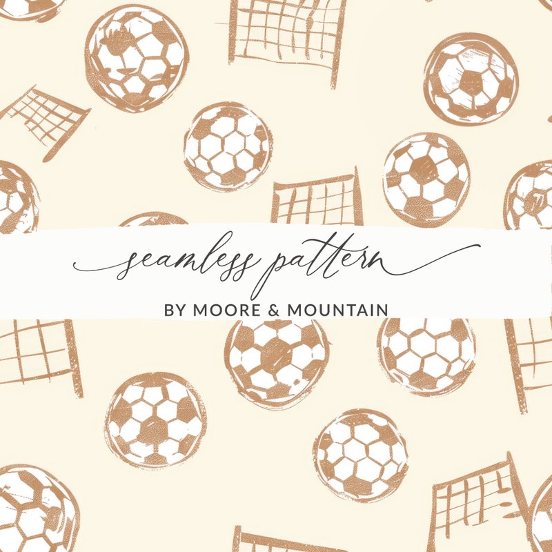 Soccer Pattern - Etsy