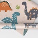 Girl Seamless Dinosaur Pattern, Pink Dinosaur Background, Cute Girls ...