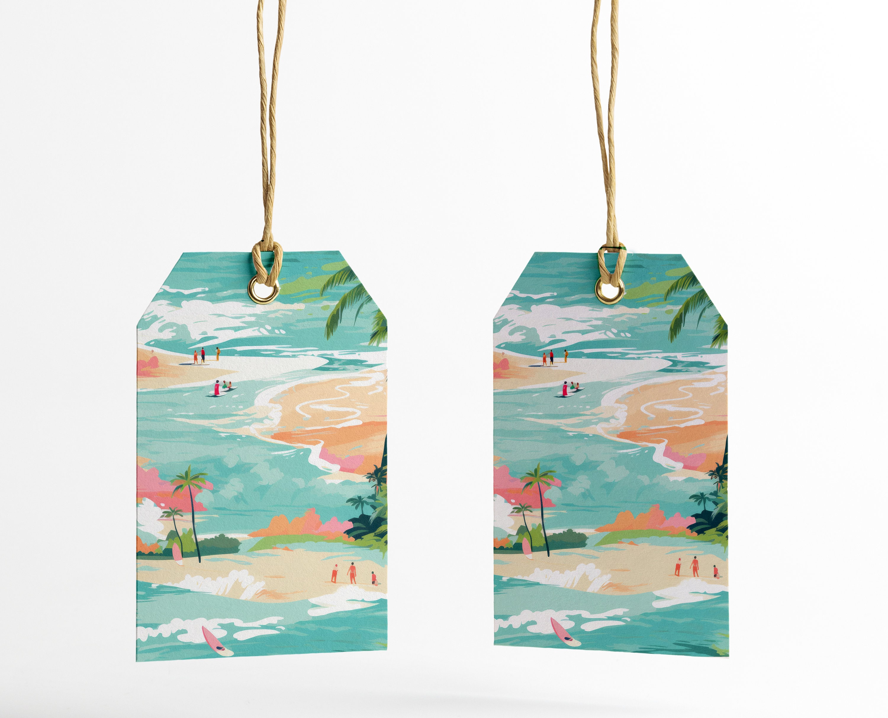 Seamless Beachy Pattern, Seamless Coastal Background, Seamless Summer ...
