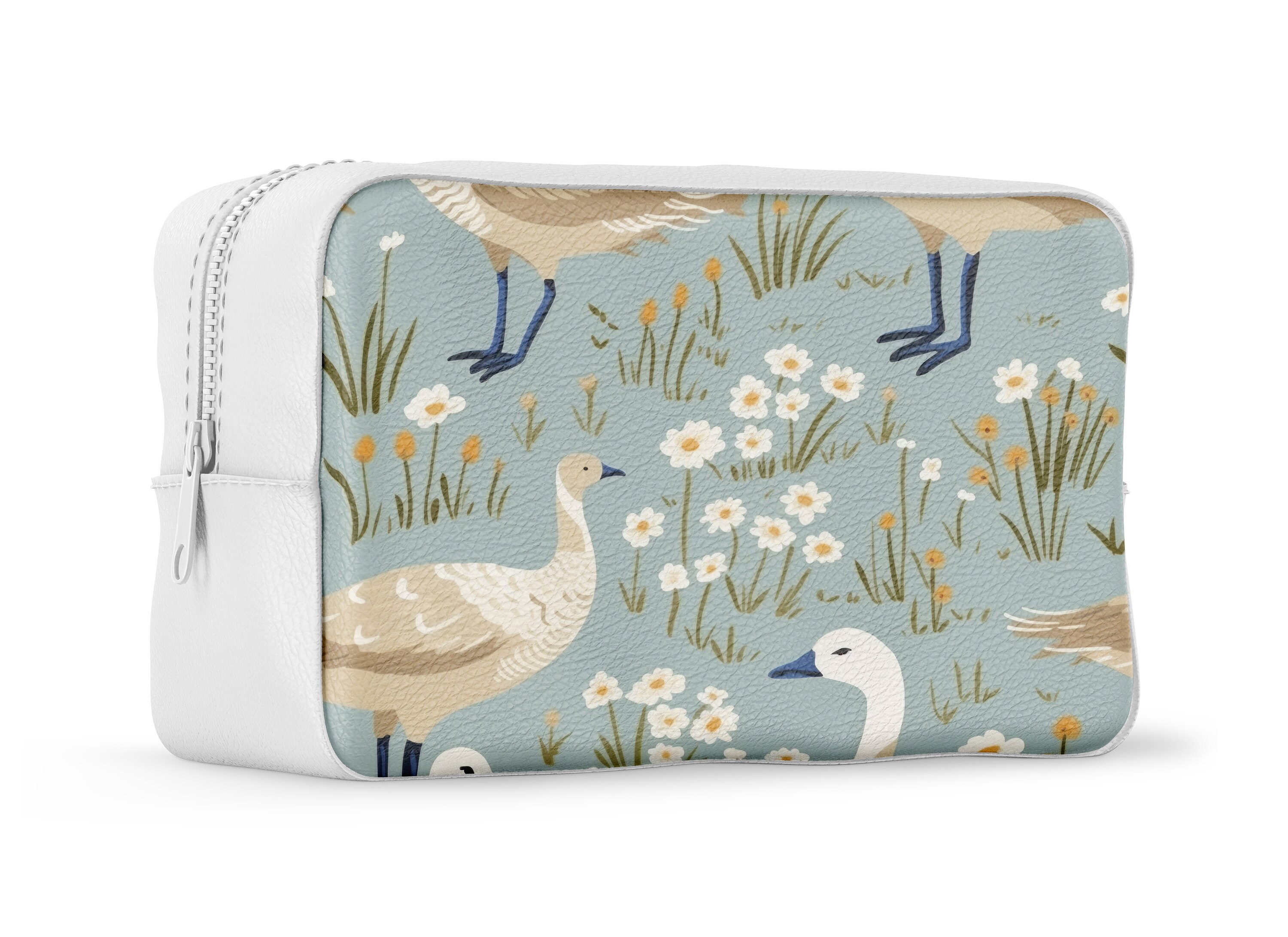 Seamless Goose Background Pattern Geese Repeating Background Pattern ...
