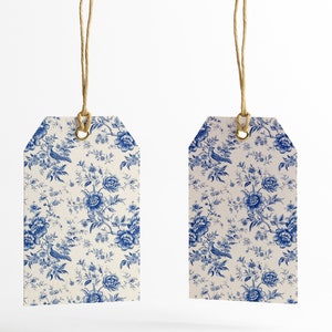 Blue Toile Seamless Pattern French Toile Repeating Background, Blue ...