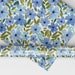 Light Blue Floral Blooms Pattern, Seamless Bloom Background Pattern ...
