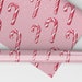 Pink Candy Canes Seamless Background Pattern Pink Christmas Pattern PNG ...