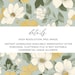 Seamless Magnolia Pattern Modern Magnolia Seamless Background, Magnolia ...