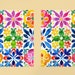 Mexican Tile Seamless Pattern, Seamless Watercolor Talavera Tile ...