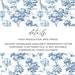 Baby Blue Toile Background Pattern Baby Boy Toile De Joy Seamless ...