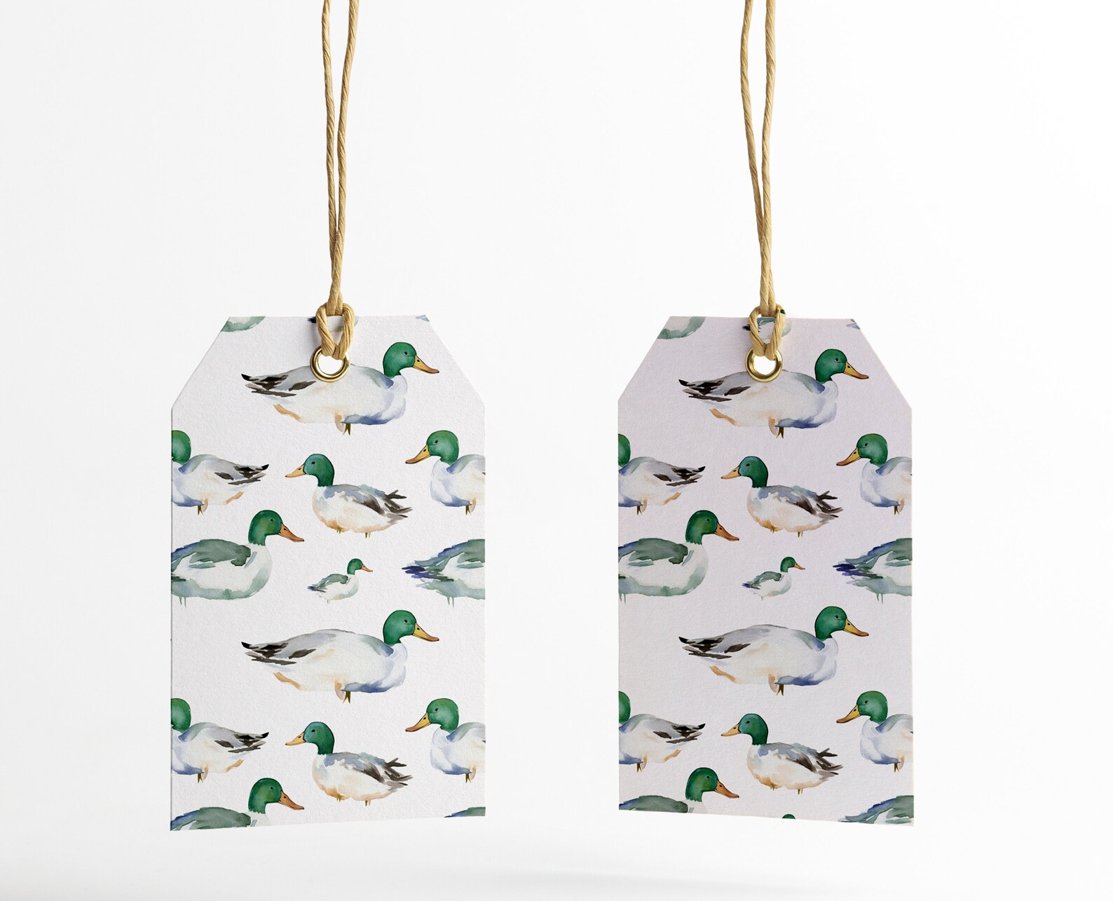 Seamless Mallard Duck Pattern Seamless Background Ducks, Watercolor ...