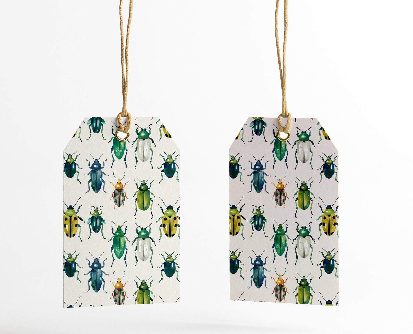 Seamless Bug Pattern Watercolor Bugs Seamless Pattern, Cute Beetles ...