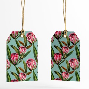 Seamless Protea Background, Protea Plant Pattern, Seamless Protea ...