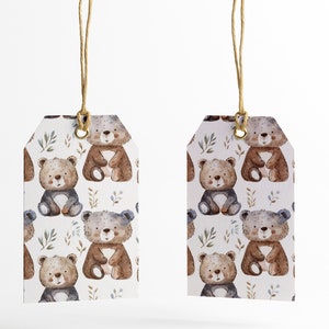 Seamless Teddy Bear Background Commercial Use Digital Paper Teddy Bears ...