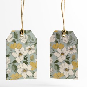 Seamless Magnolia Pattern Modern Magnolia Seamless Background, Magnolia ...