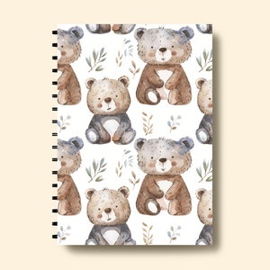 Seamless Teddy Bear Background Commercial Use Digital Paper Teddy Bears ...