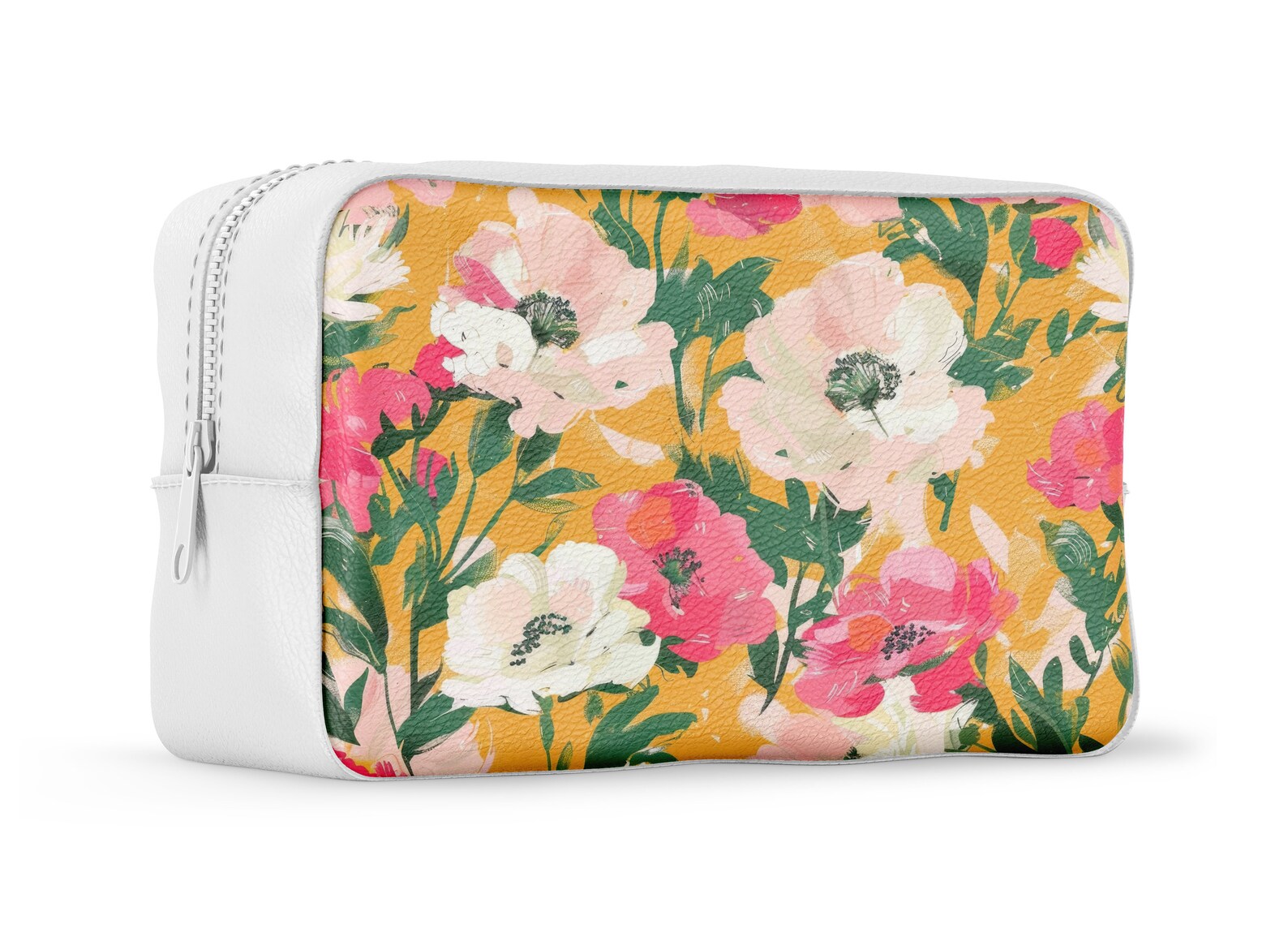 Icelandic Poppy Seamless Pattern, Yellow Poppies Pattern, Pink and ...