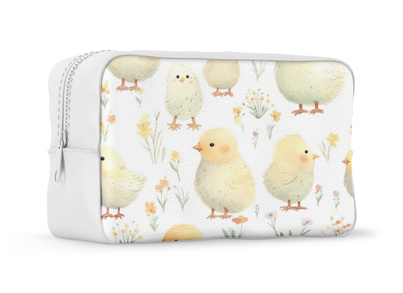 Seamless Easter Chick Pattern, Spring Baby Chick Seamless Easter Pattern, Cute Baby Chicks ...
