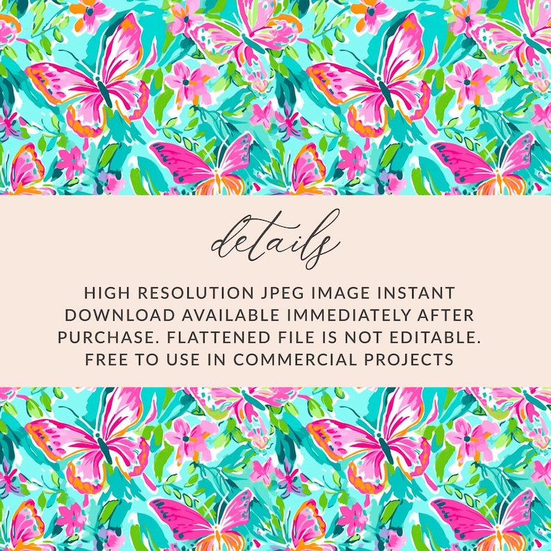 Vibrant Butterfly Background Patterns, SEAMLESS Butterfly Pattern ...