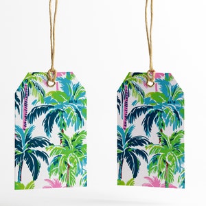 Seamless Palm Tree Pattern, Preppy Palm Tree Background Pattern ...