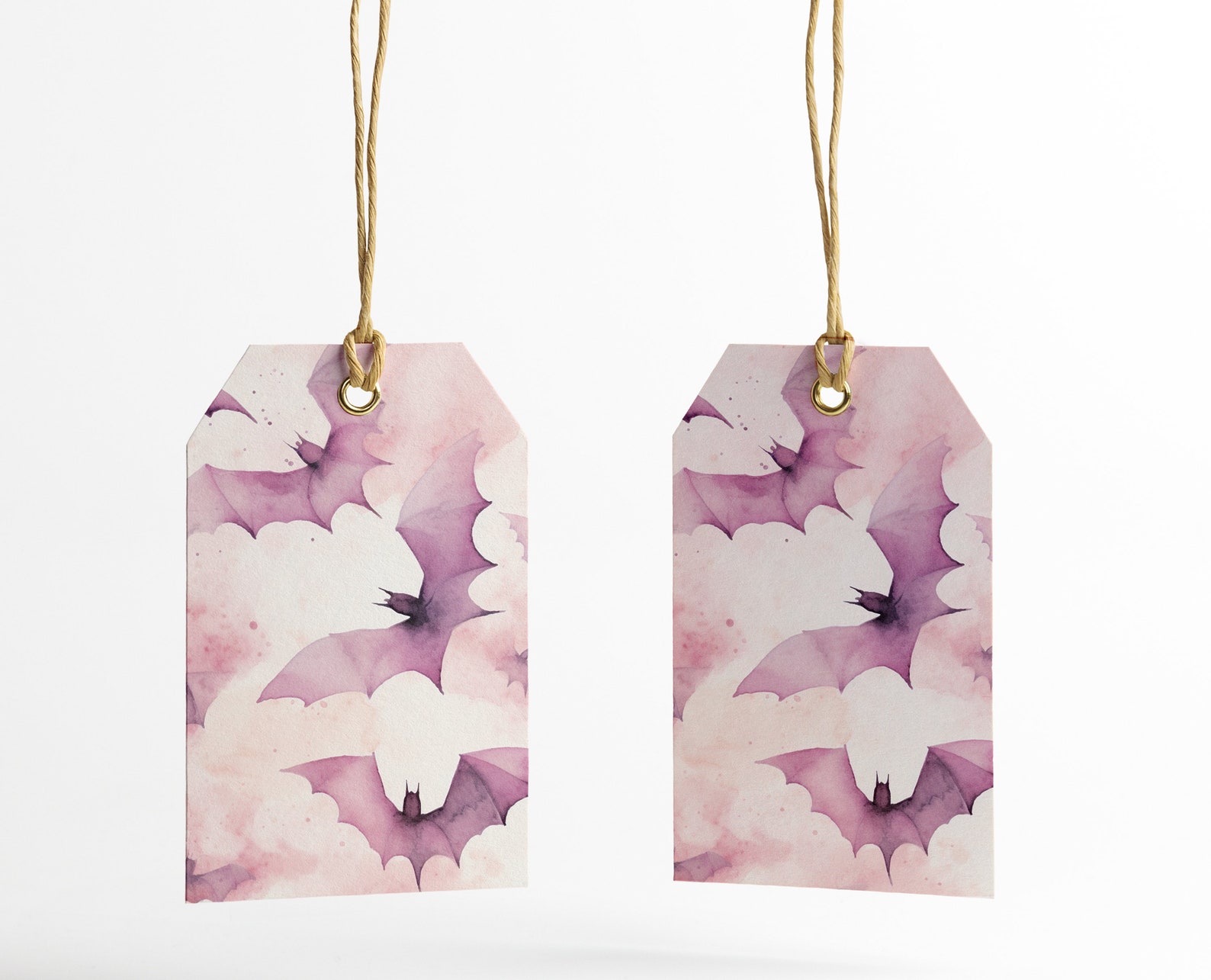 Seamless Bat Patterns, Watercolor Bats Seamless Patterns, Bats Digital ...