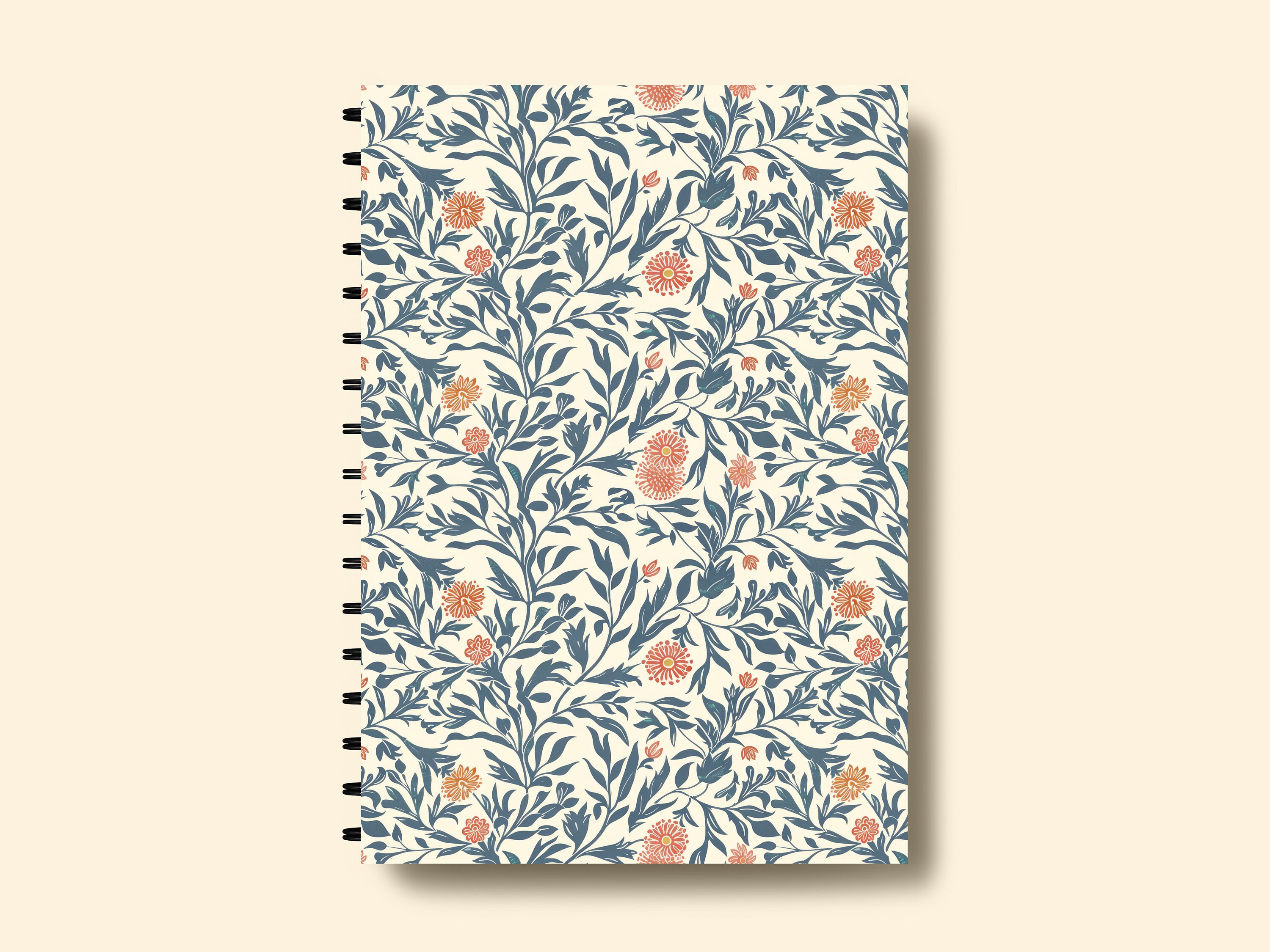 Dainty Vines Seamless Pattern, Decorative Leaves and Vines Pattern ...