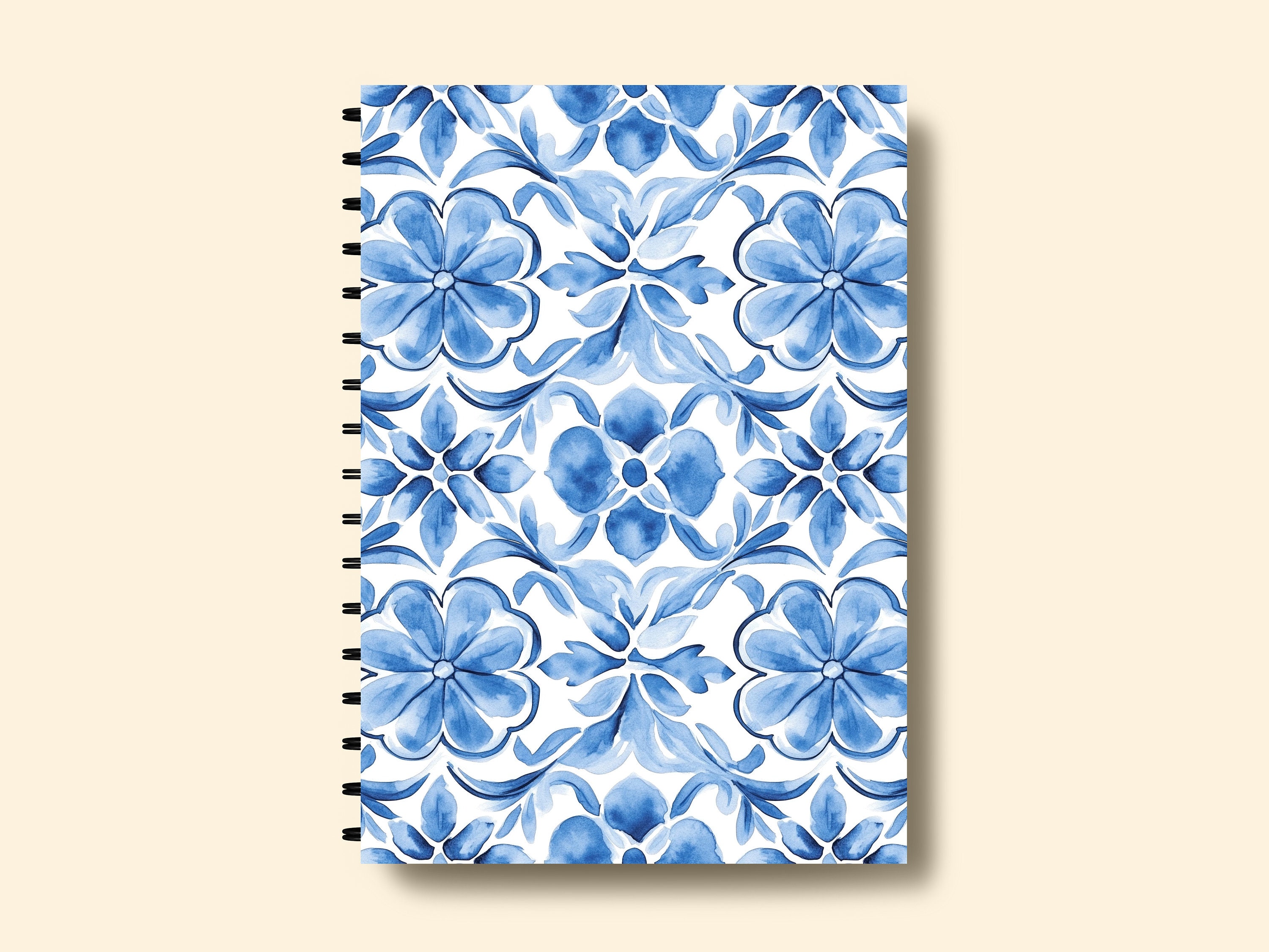 Blue Italian Seamless Tile Background Talavera Tile Repeating Pattern ...
