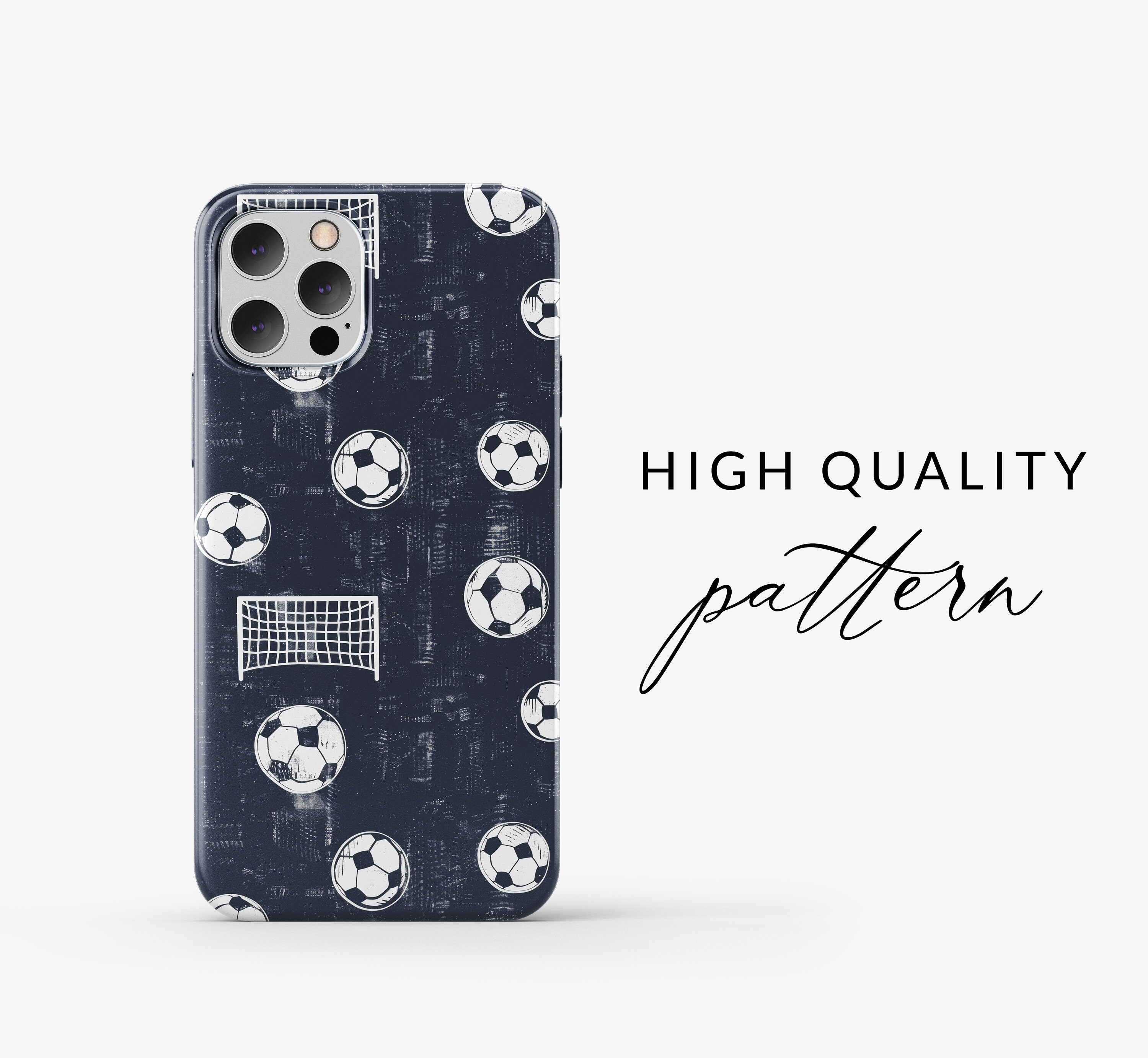 Seamless Soccer Pattern, Soccer Background Pattern, Repeating Soccer ...