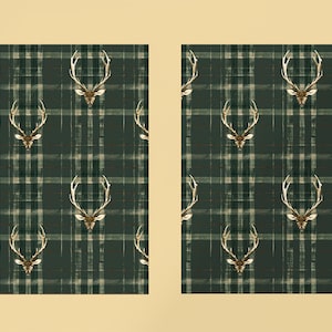 Deer Hunting Background Pattern Seamless Hunting Pattern for Men ...