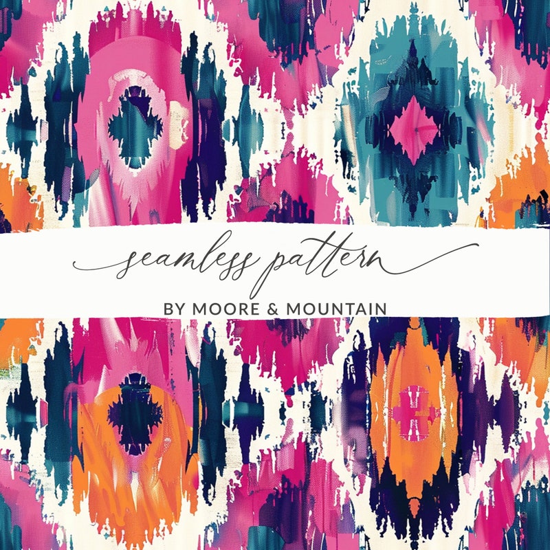 Ikat Wallpaper - Etsy