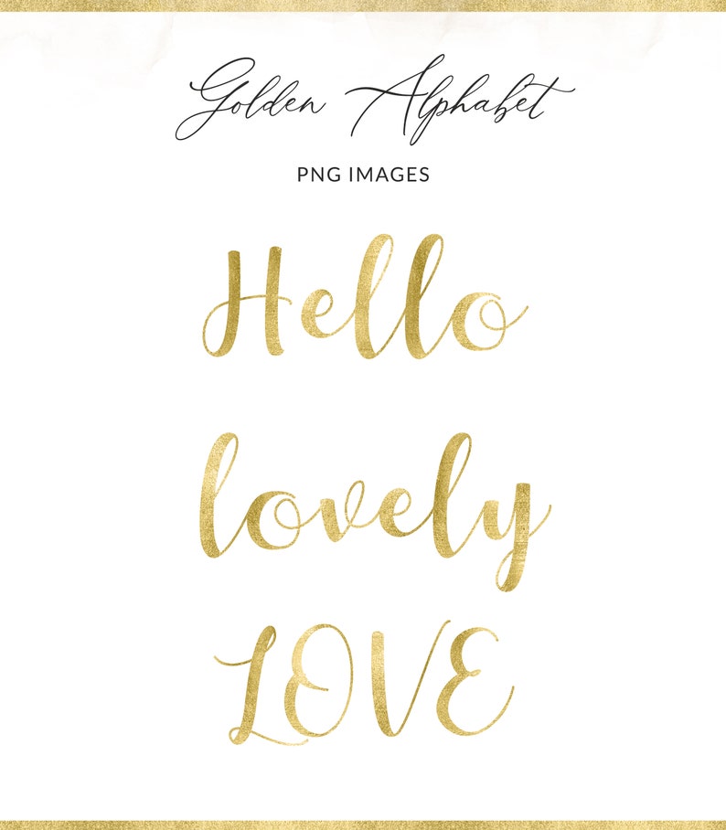 Glittery Alphabet Gold Foil Alphabet Letters Golden, Gold Alphabet ...