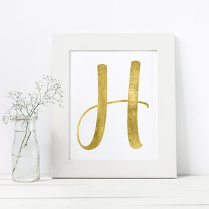 Glittery Alphabet Gold Foil Alphabet Letters Golden, Gold Alphabet ...