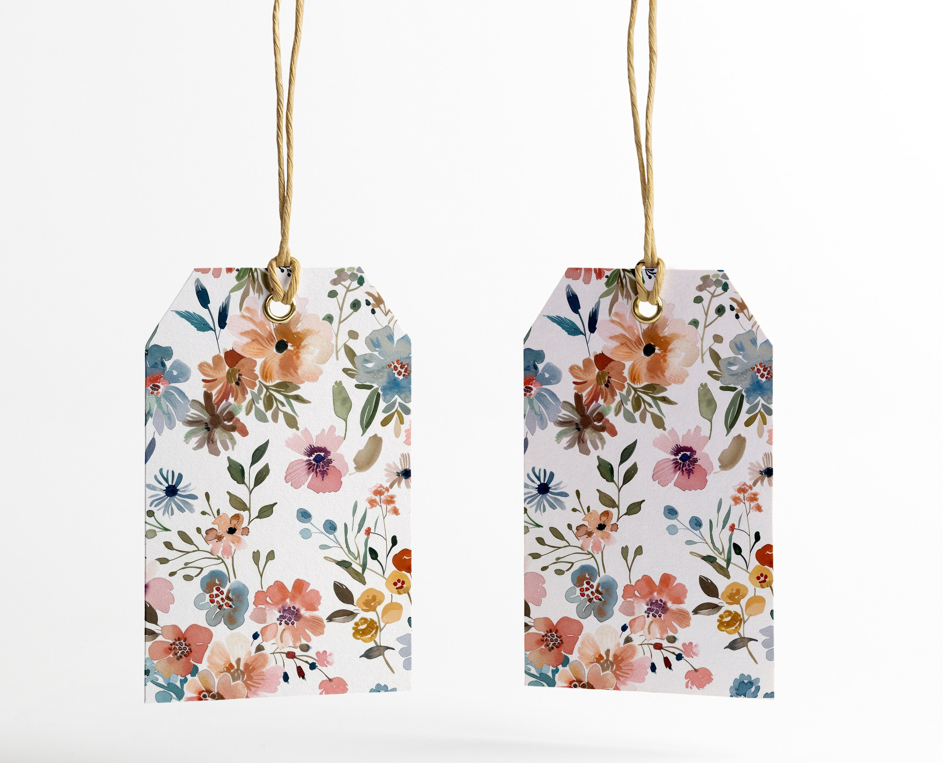 Watercolor Folk Art Floral Background Pattern, Pastel Folk Art Seamless ...