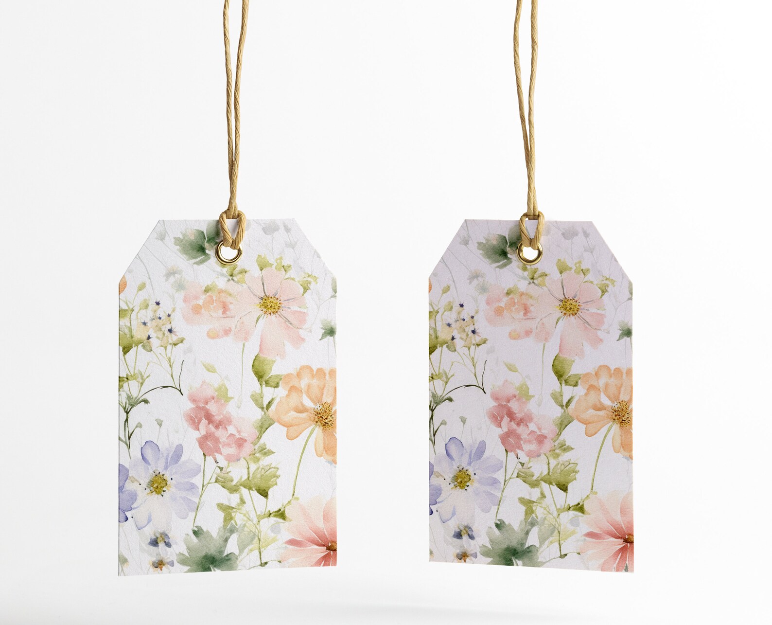 Pastel Spring Flowers Background Pattern, Seamless Spring Floral ...