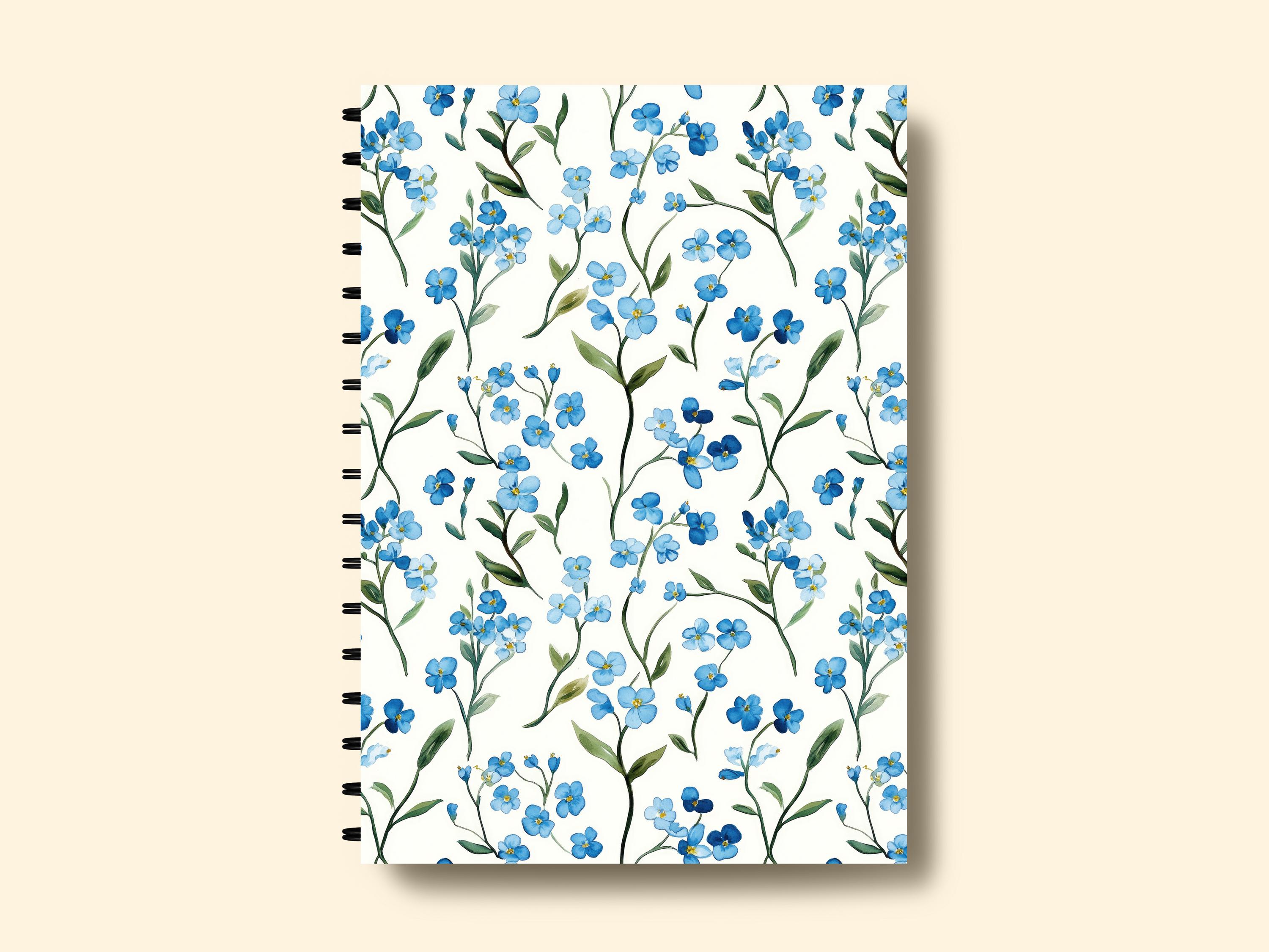 Light Blue Boy Floral Background Pattern for Baby Boys Seamless Tiny ...