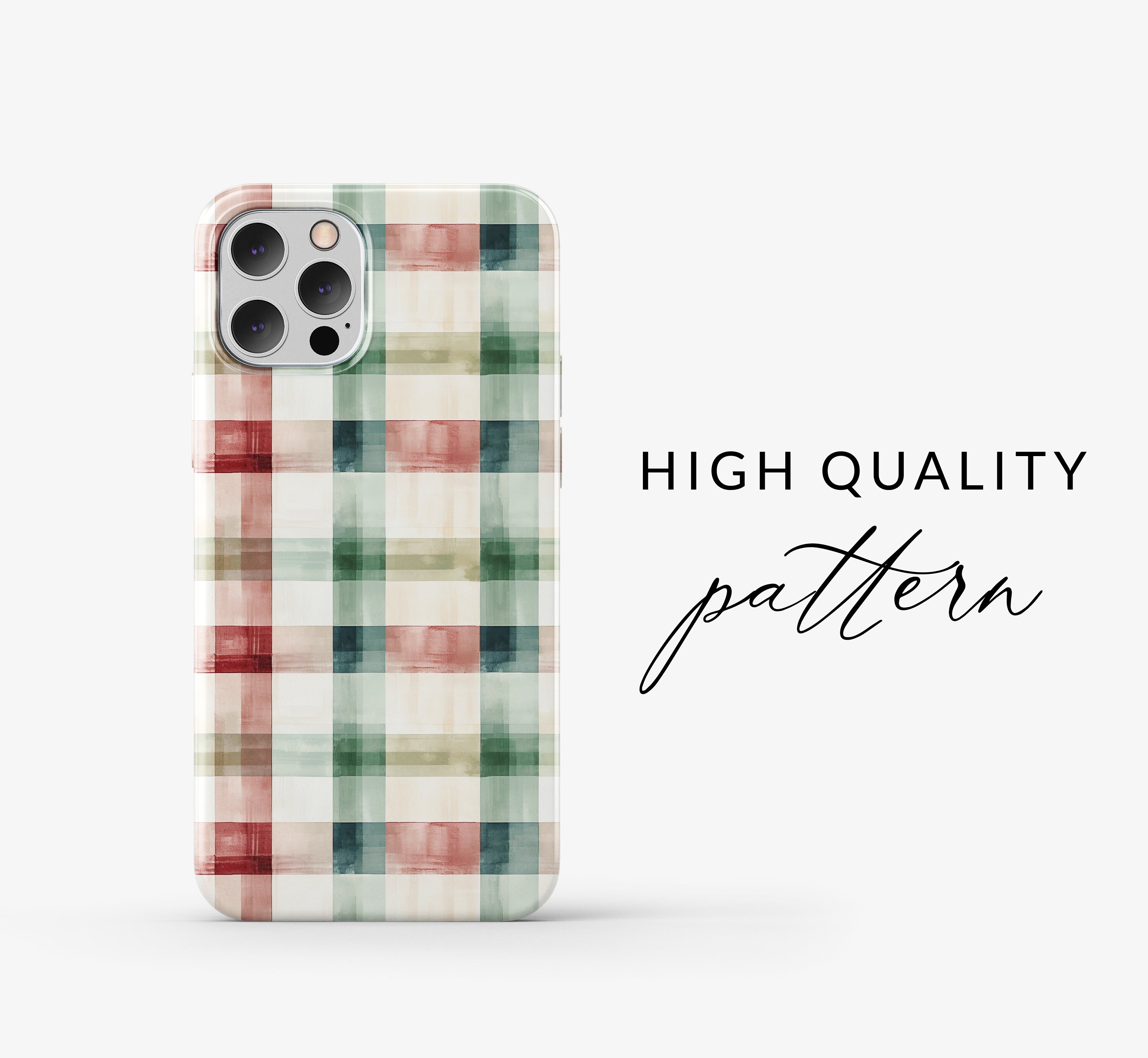 Watercolor Plaid Seamless Pattern, Painted Plaid Pattern, Christmas ...