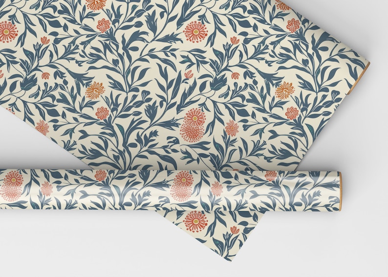Dainty Vines Seamless Pattern, Decorative Leaves and Vines Pattern ...