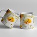 Seamless Mustard Yellow Poppy Pattern Seamless Watercolor Poppies ...