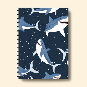 Sharks Seamless Background Pattern for Boys Shark Print Digital ...