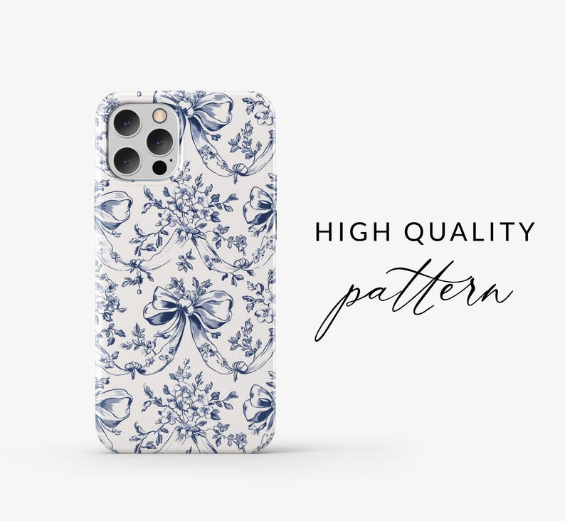 Coquette Toile Seamless Pattern Bows and Ribbons French Toile Seamless ...