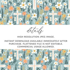 Christian Cross Background Pattern, Pastel Easter Cross Pattern, Cute ...