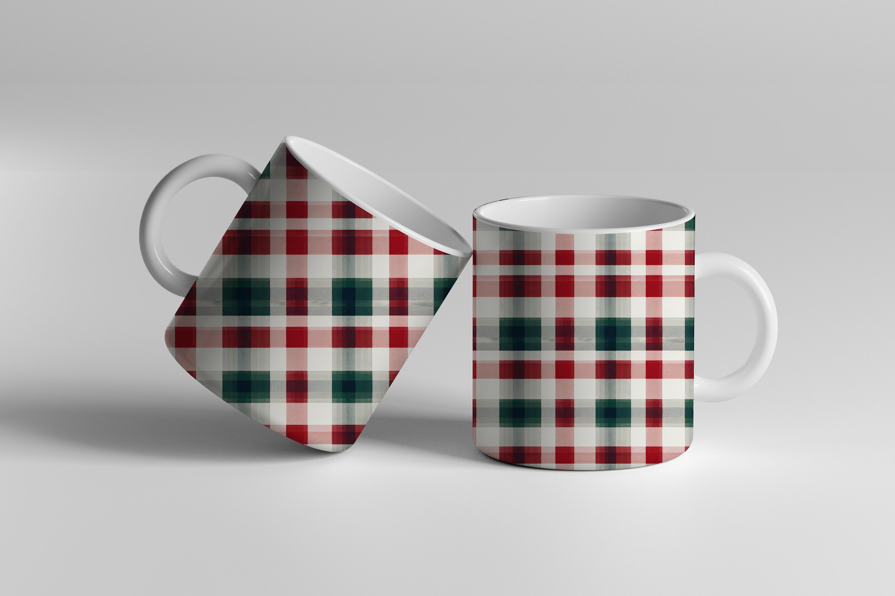 Seamless Plaid Pattern for Textile Design, Commercial Use Plaid ...